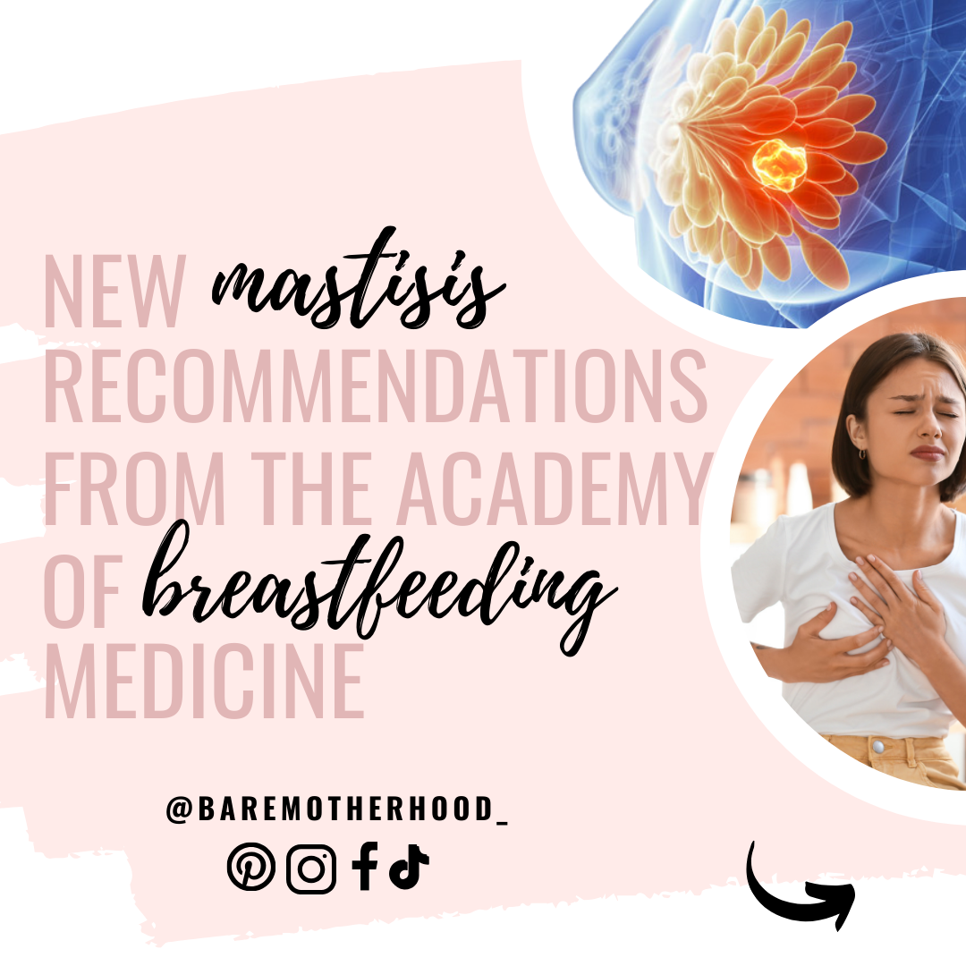 Mastitis Protocol Updates from the ABM – Baremotherhood